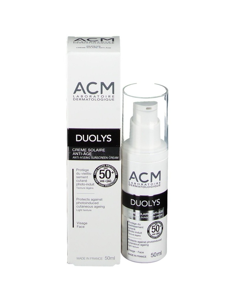 DUOLYS ECRAN SOLAIRE ANTI AGE SPF50+ | 50ML | AMPARA